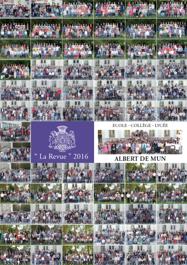 Revues - Ensemble Scolaire Albert de Mun