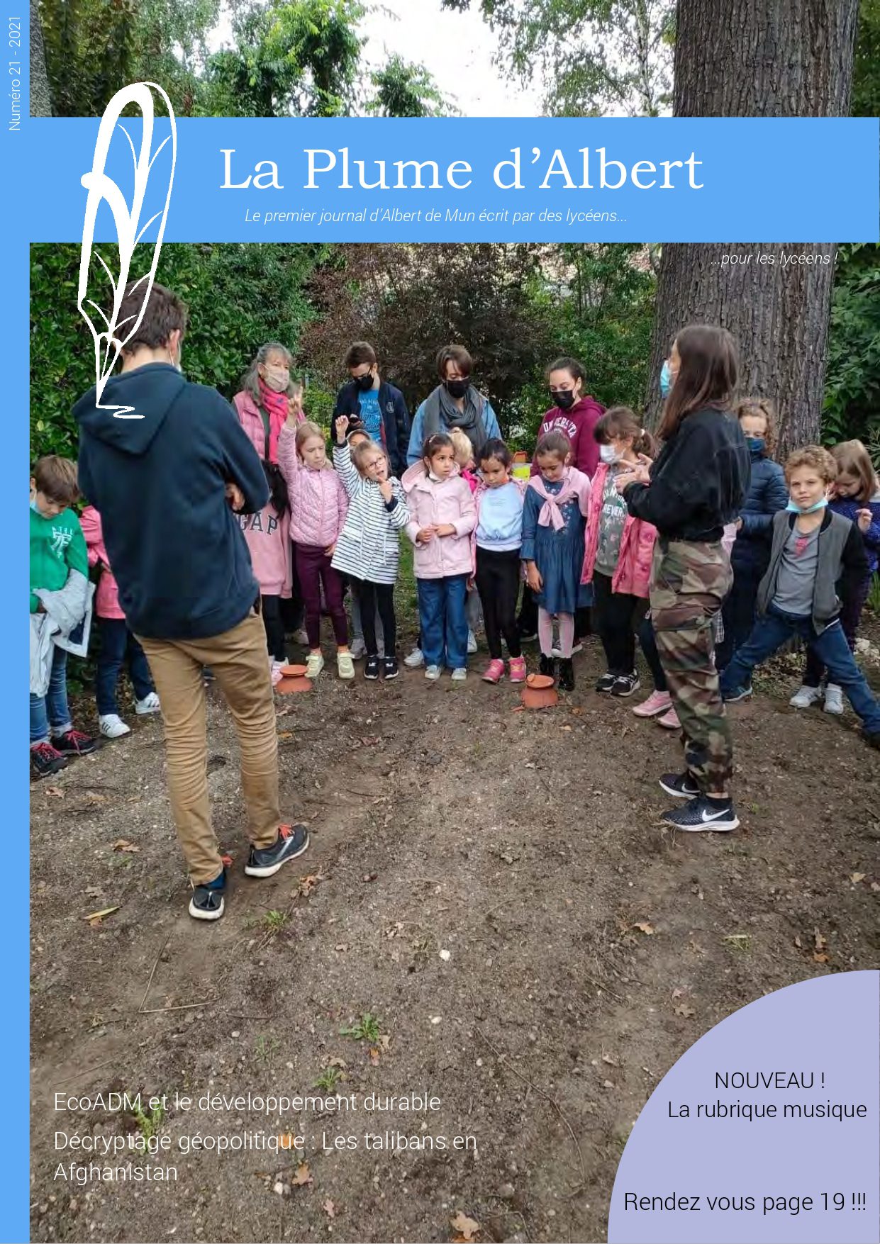 Plume d'Albert - Ensemble Scolaire Albert de Mun